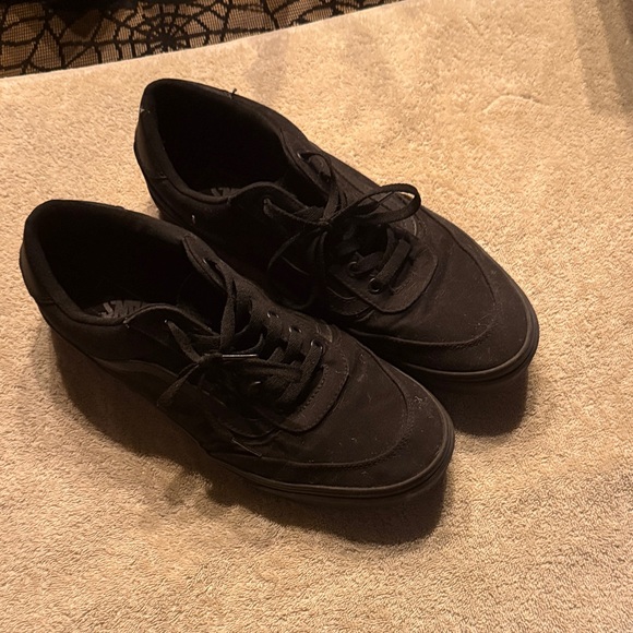 Vans | Shoes | Blacked Out Vans | Poshmark